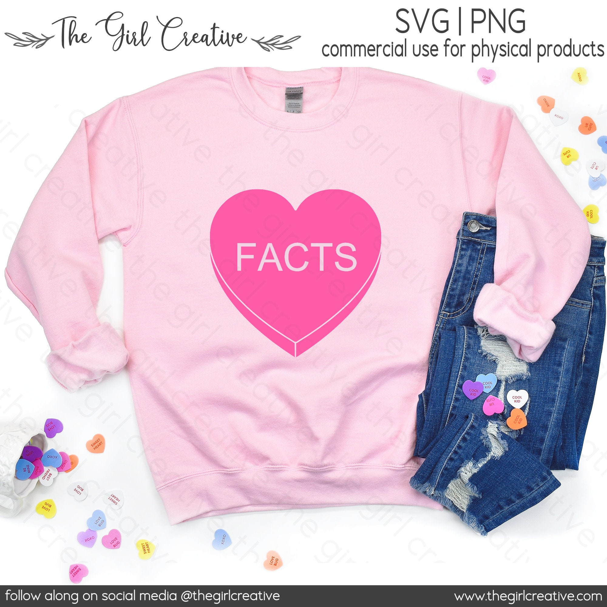 Conversation Heart SVG Bundle, Valentine SVG Bundle, Candy Heart SVG ...