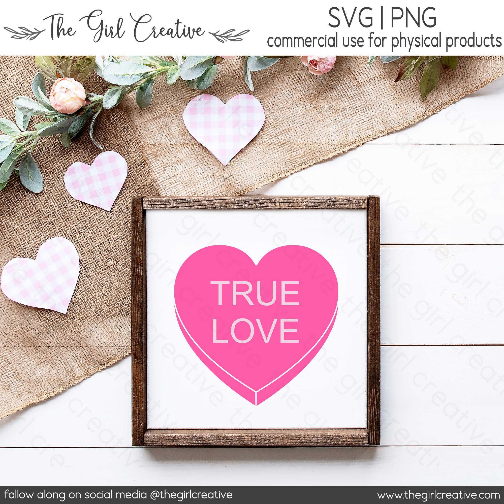 Conversation Heart SVG Bundle, Valentine SVG Bundle, Candy Heart SVG ...