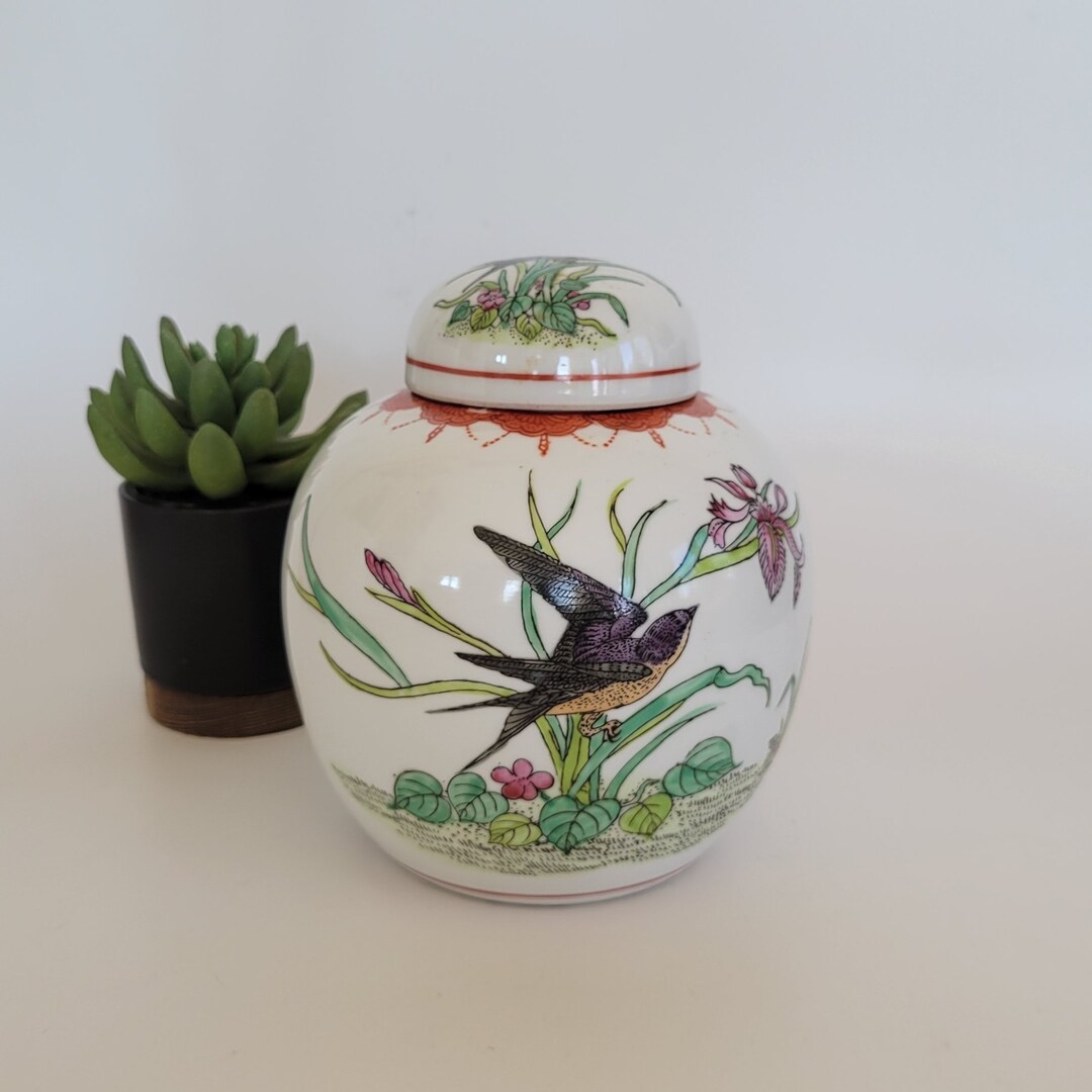 Ginger Jar Porcelain Ware Hand Decorated Ginger Jars - Etsy