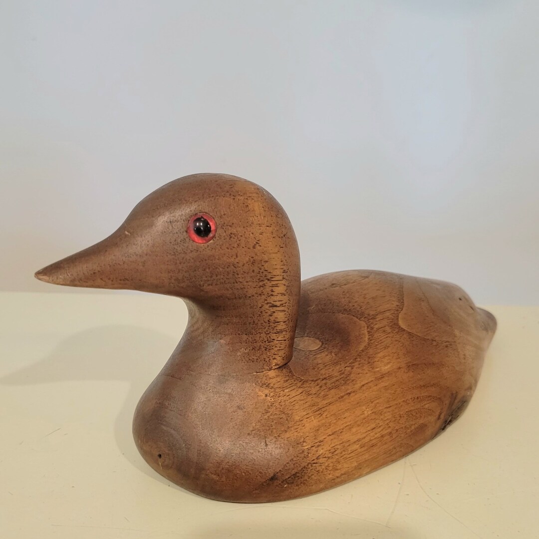 Wooden Duck Decoy Vintage Duck Decor for Cabin Lake Decoration - Etsy