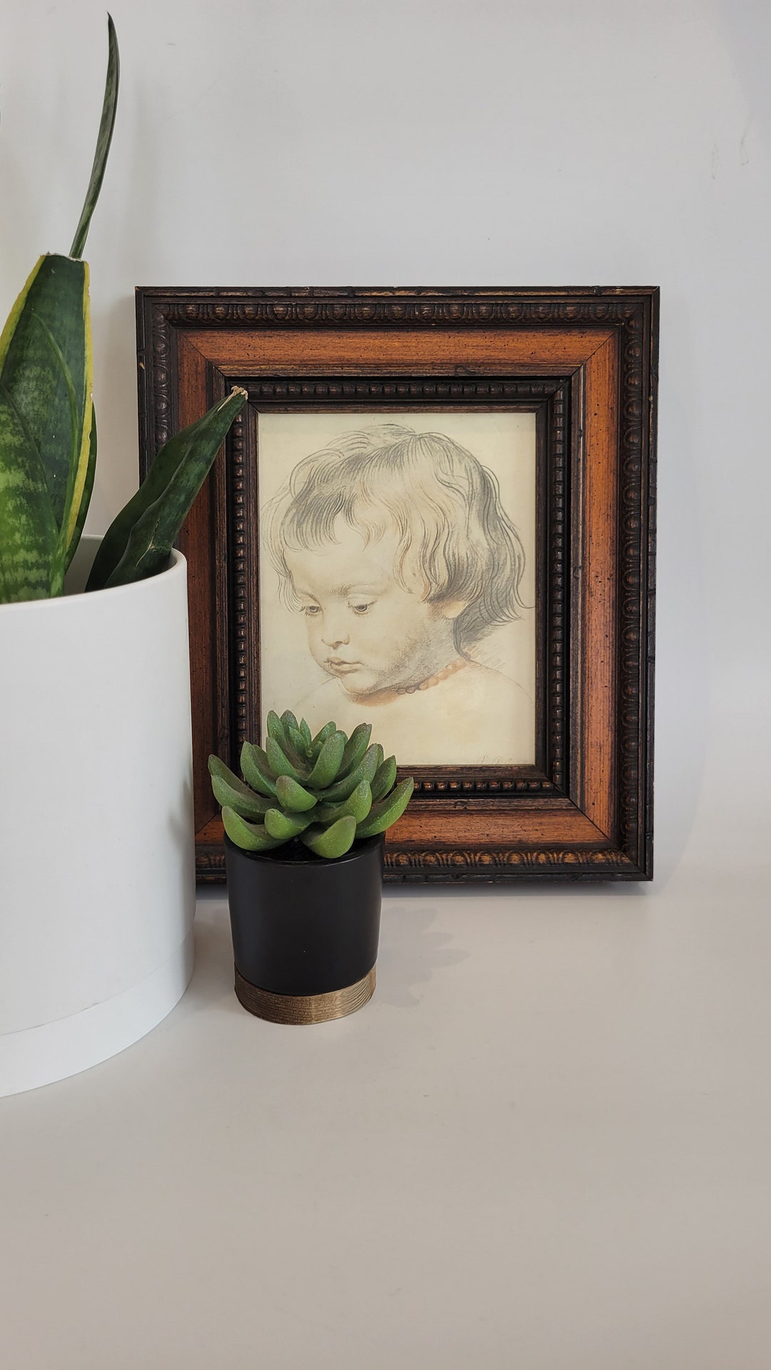 Vintage Peter Paul Rubens Lithograph Print, Framed Wood Wall Art - Etsy