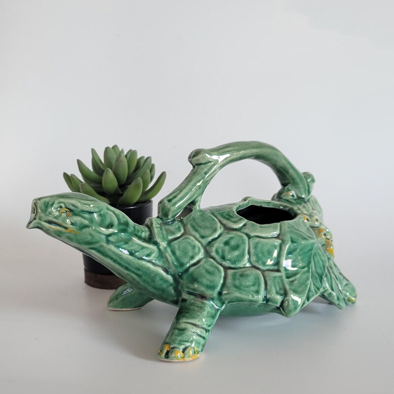 Mccoy Frog Planter - Etsy