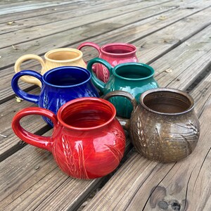 Set of 4 Wheat Mug, Multi Color, Housewarming Gift, Coffee Mug, Teacup ...