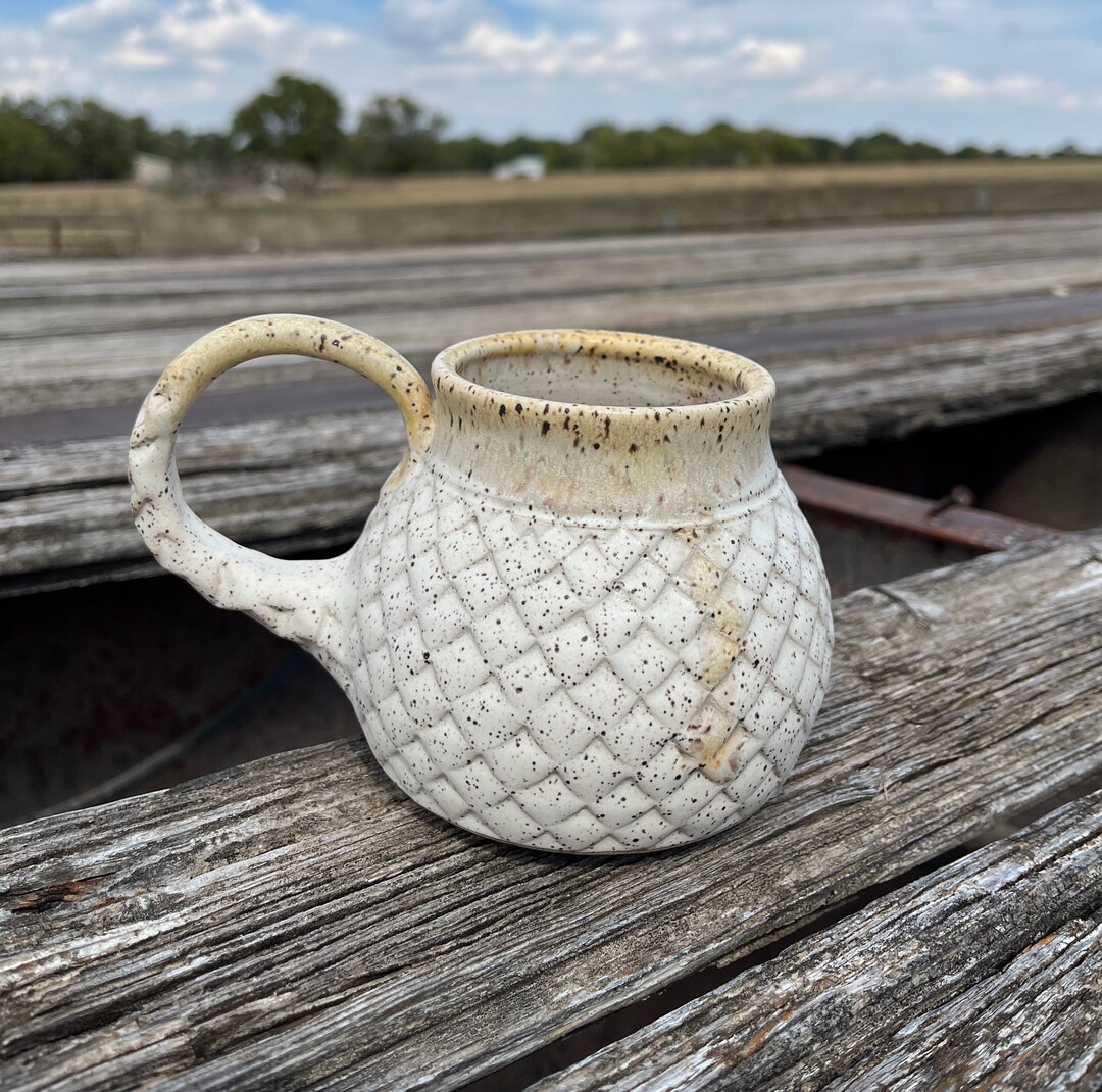 Large Dragon Scale Mug, Mermaid Style, Boho Style, Coffee Mug, Tea Cup ...