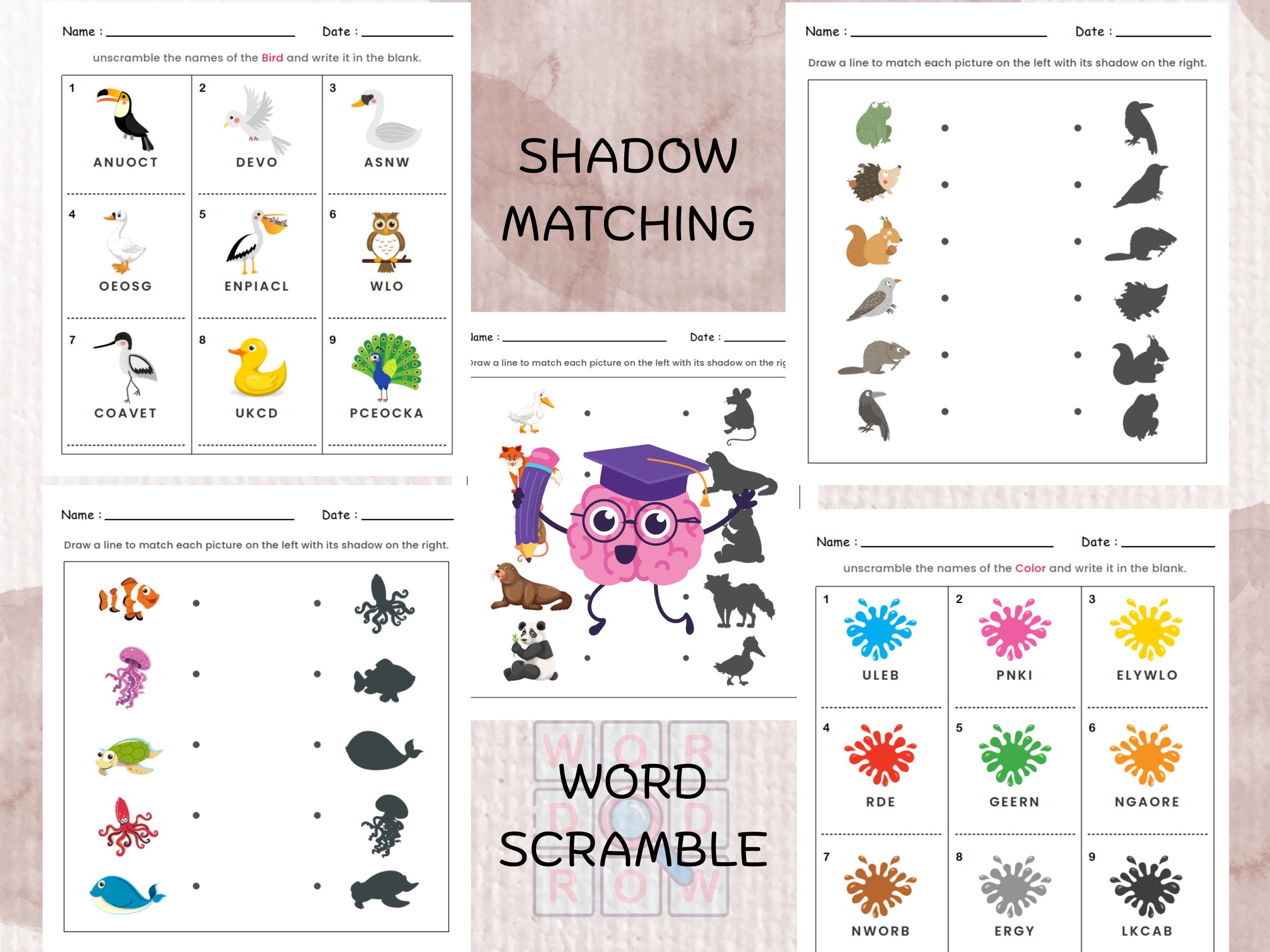 Printable Kid Worksheet | Educational Worksheet and Activity | 200 ...