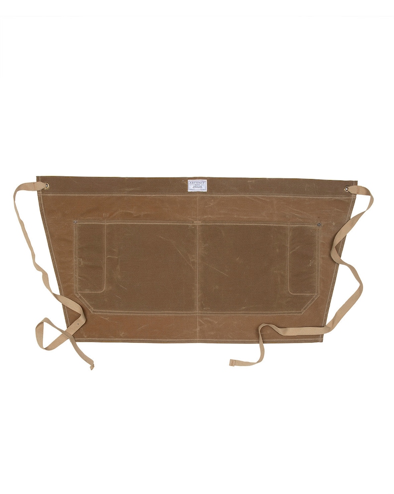 Garden Waist Apron in Wax Cotton | ARTIFACT - Made in USA - Etsy