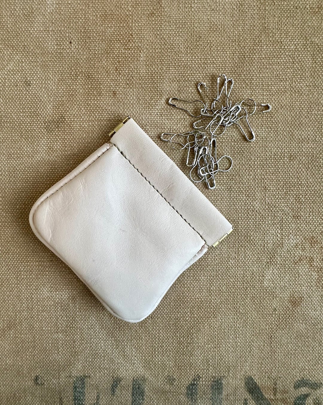 Knitting & Crochet Stitch Counters W/ Leather Squeeze Pouch | ARTIFACT ...