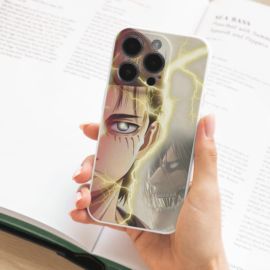 Japanese Cool Eren Yeager and Levi Ackerman Inspired Phone Case – Epic ...