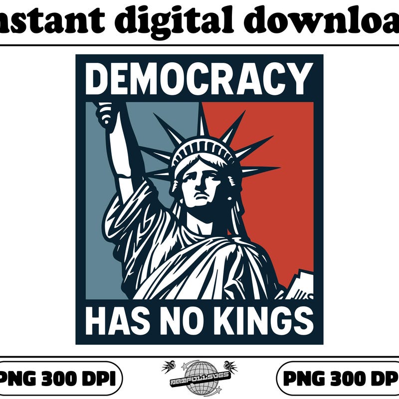 Free No Kings Clip Art - Etsy