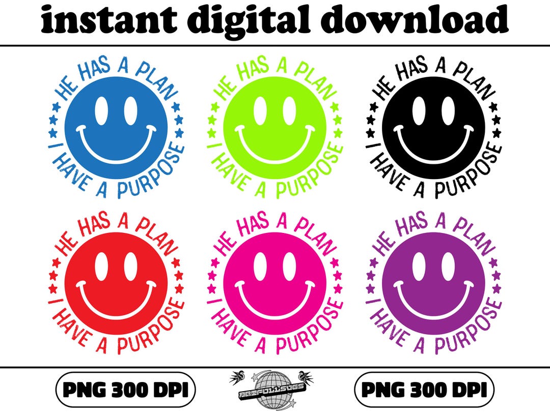 Christian PNG, 7 Smiley Png, He Has a Plan I Have a Purpose Jesus Png ...