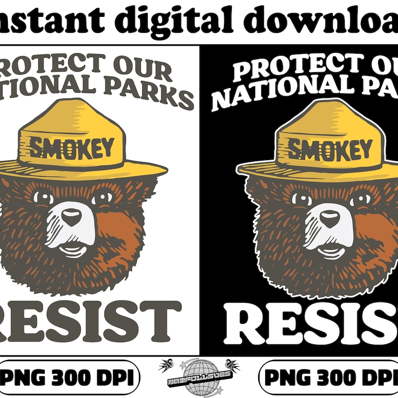 Smokey the Bear Svg File - Etsy