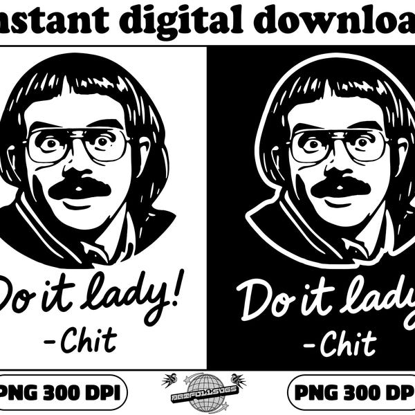 Do It Lady Image - Etsy