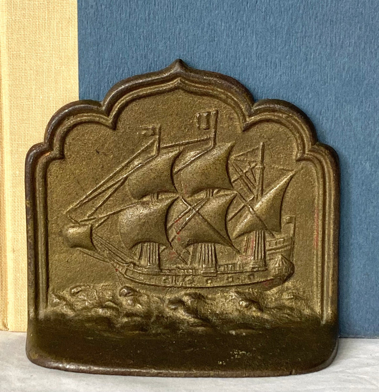 Pair of Antique Solid Bronze Bookends Circa 1920s - Etsy