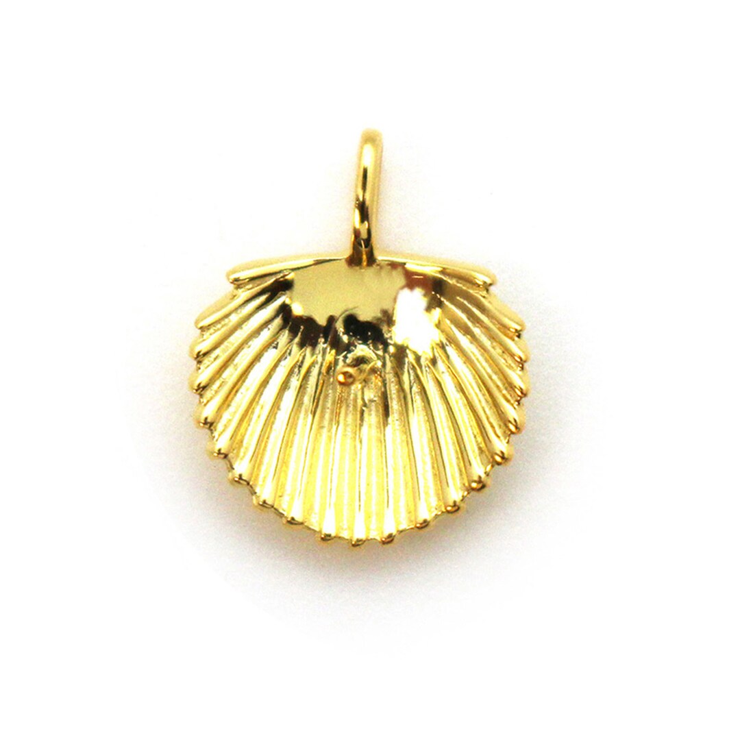 Bail for Pearl-gold Over Sterling Silver Clam Shell Cup Bail - Etsy