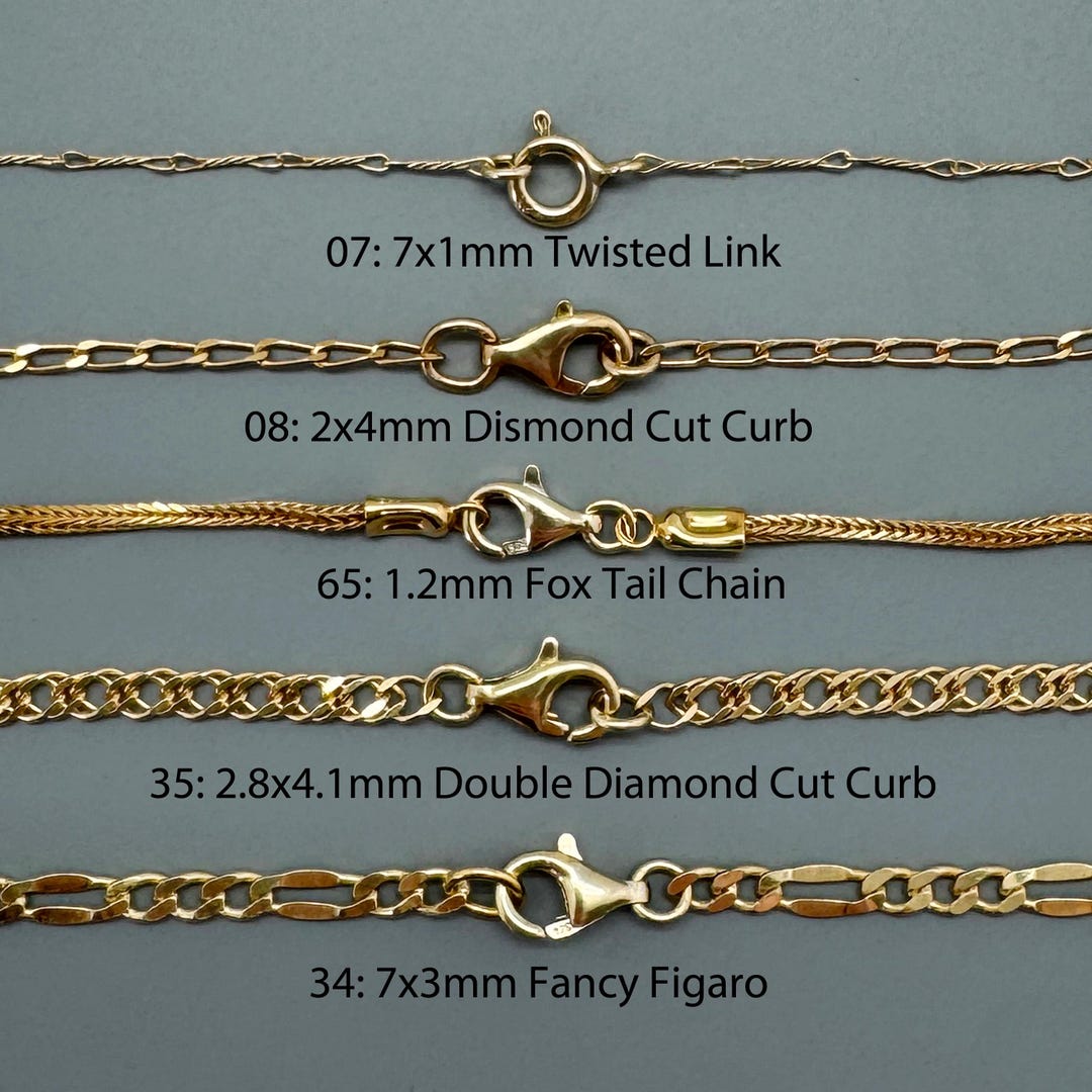 22K Gold Over 925 Sterling Silver Chain Necklaces-pendant Necklaces ...