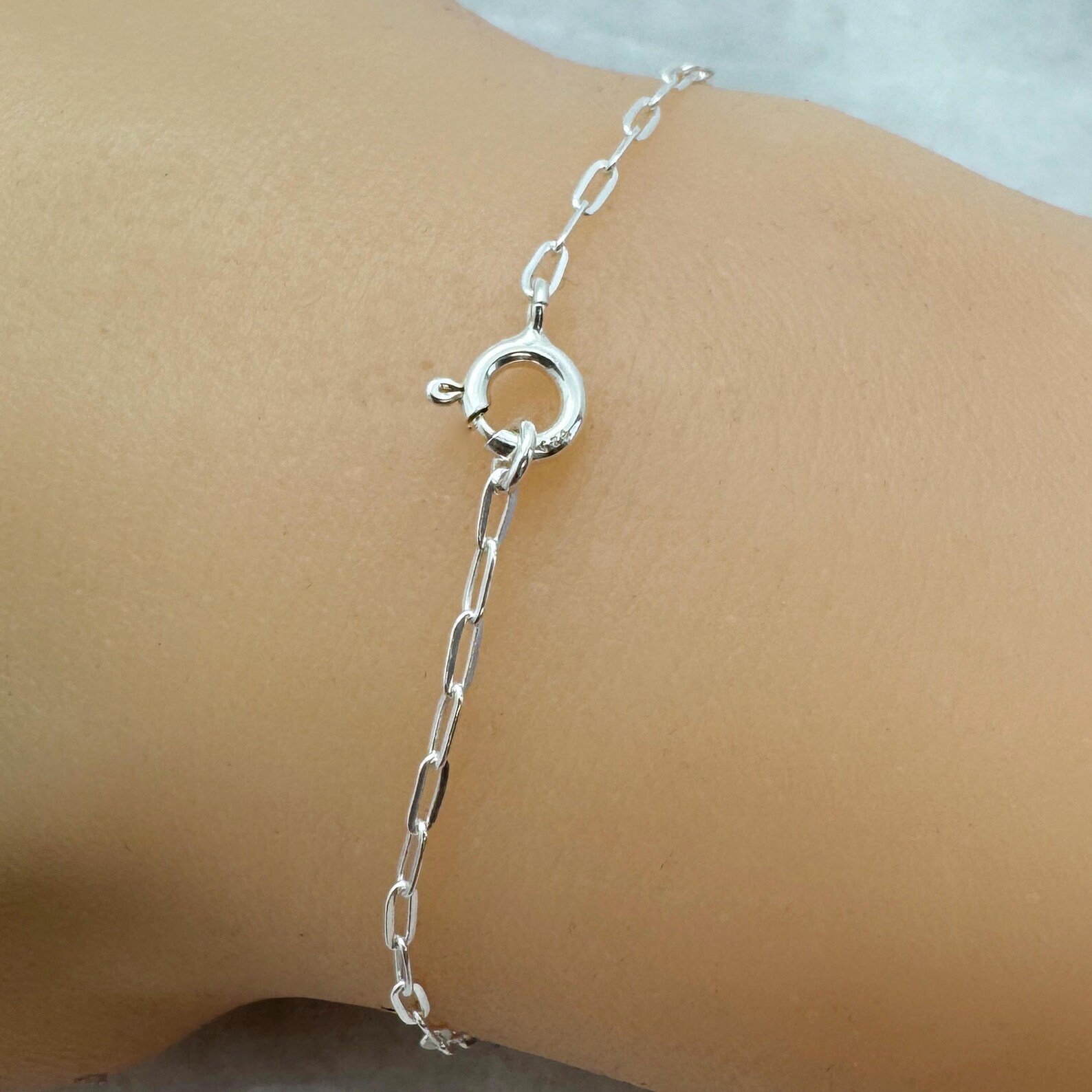 925 Sterling Silver Spring Rings-round Clasp-chain Clasp-jewelry ...