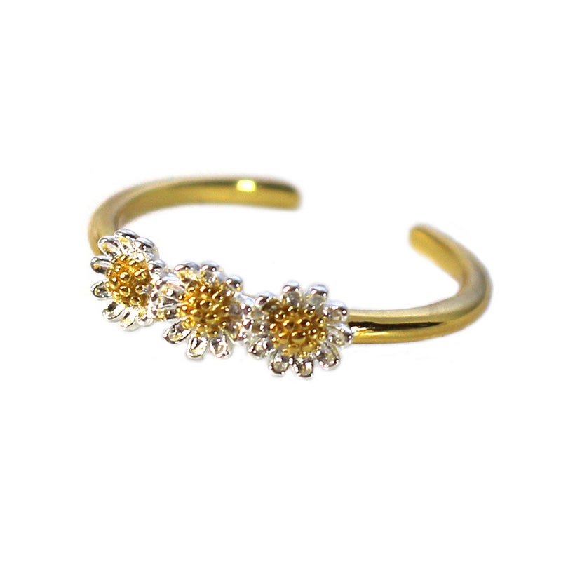 Sunflower Ring - Etsy