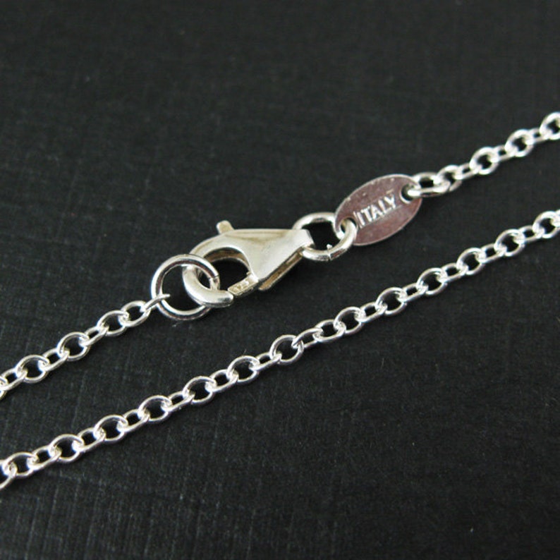 925 Sterling Silver Finished Strong Cable Chain-necklace, Bracelet and Anklet-simple Cable Chain ...