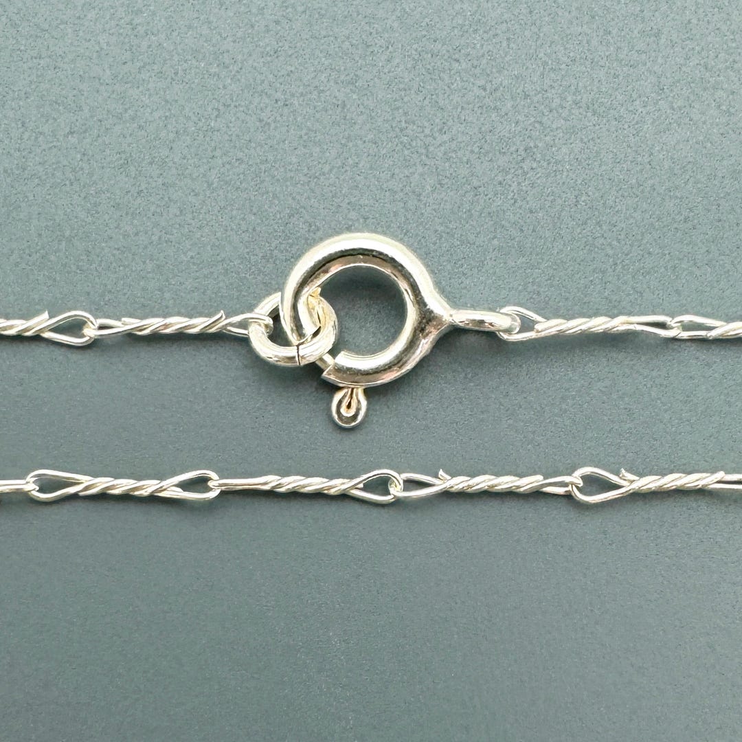 Everyday Sterling Silver Chain-extra Fine Necklace Chain-dainty Silver ...