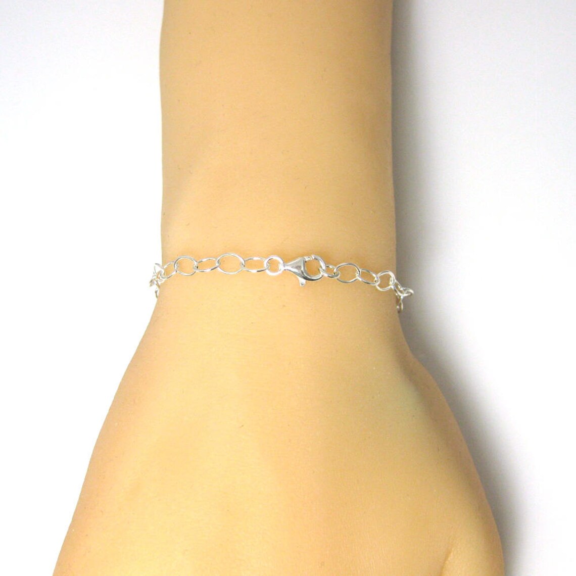 Sterling Silver Chain Necklace Sterling Silver Bracelet - Etsy