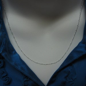 Everyday Sterling Silver Chain-extra Fine Necklace Chain-dainty Silver ...