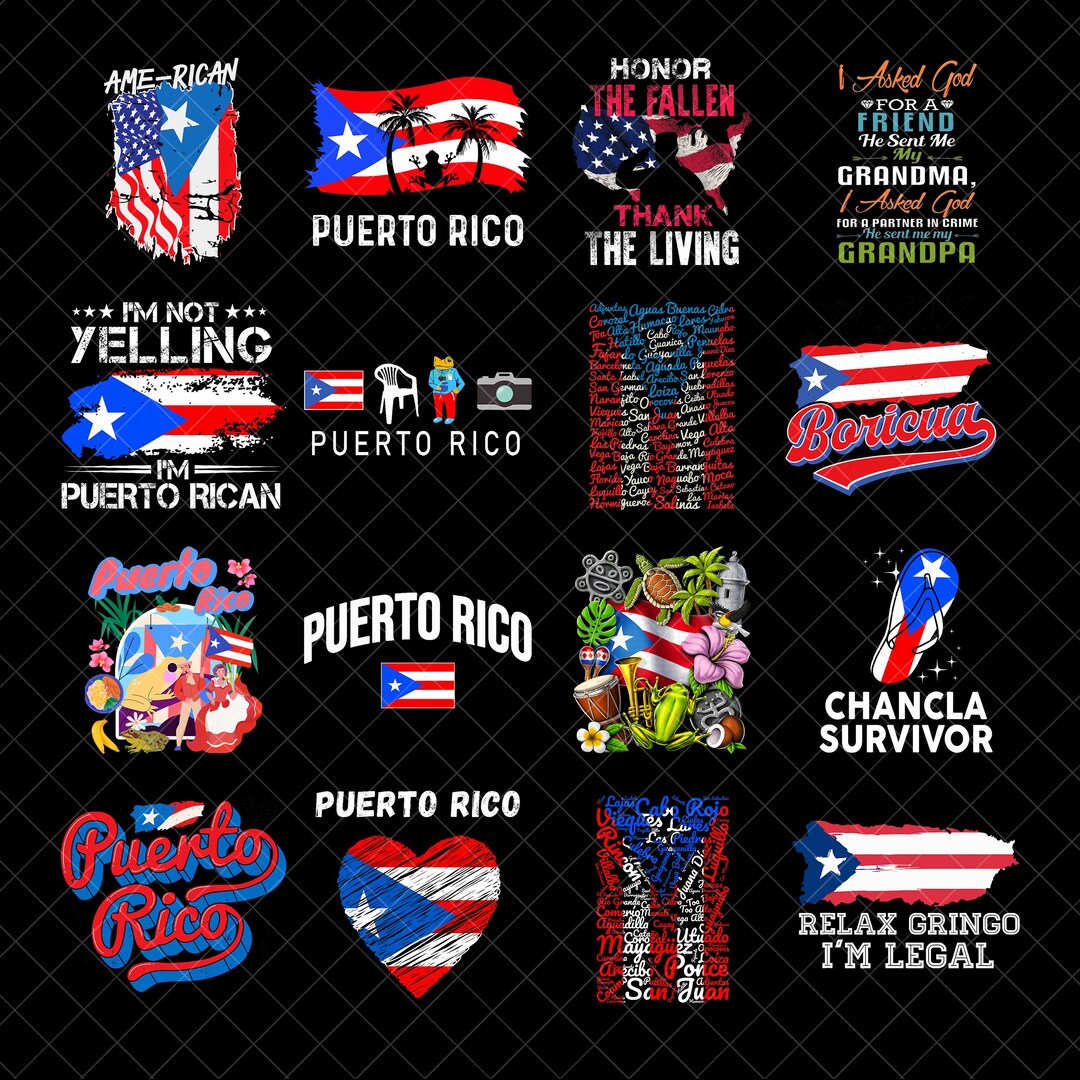 Puerto Rico Bundle Png, Taino Png, Puerto Rico Png, Garita Png, Puerto ...