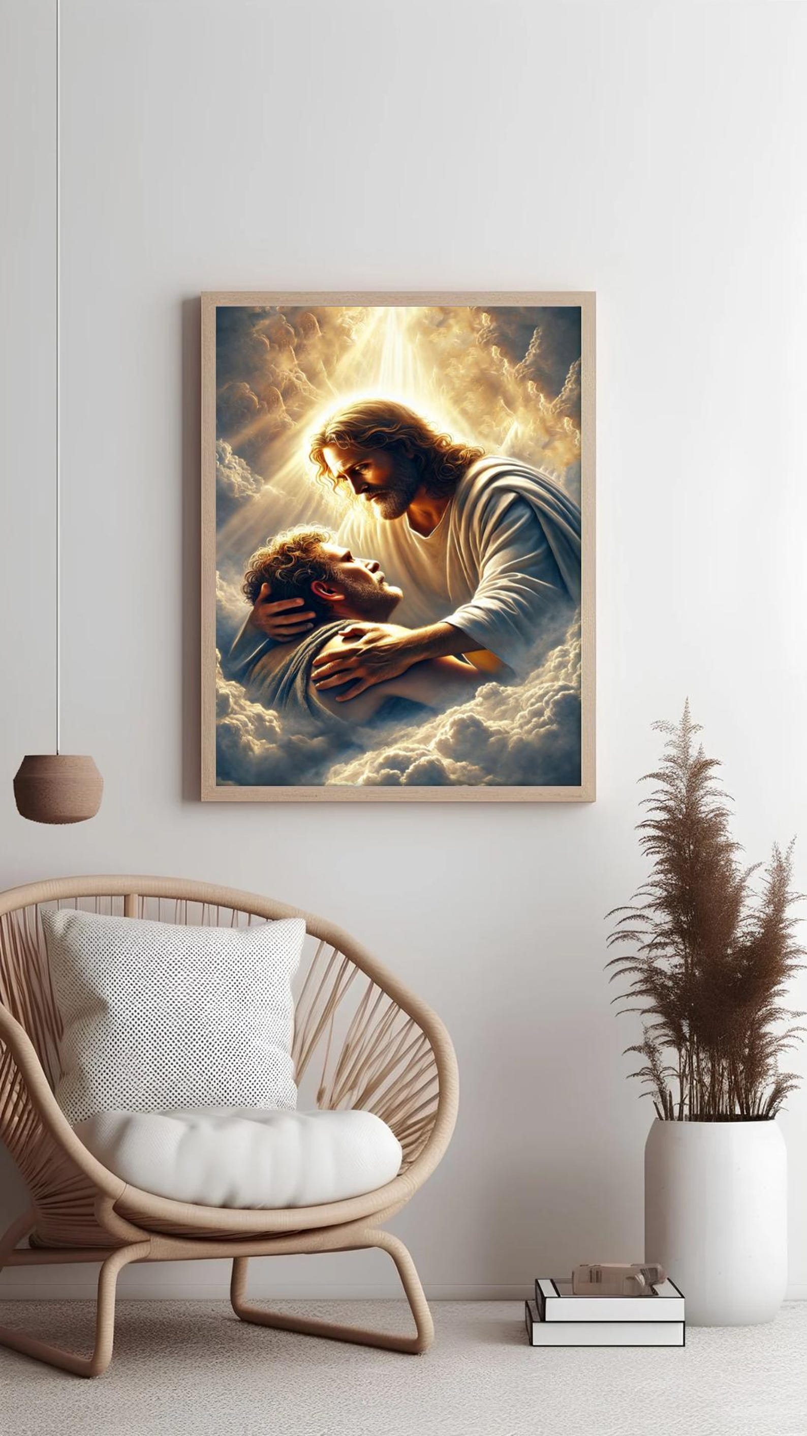 Christian Wall Art Digital | Bible Verse Poster | Jesus Art | Christian ...