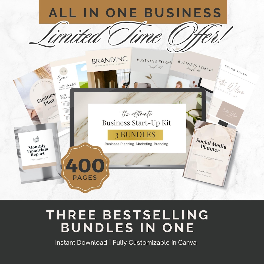 The Ultimate Lux Business Bundle, Over 400 Pages of Business Planning ...