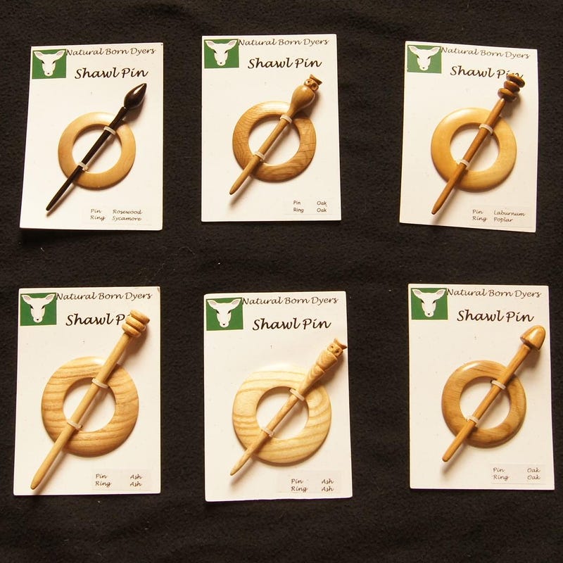 Handmade Shawl Pin - Etsy