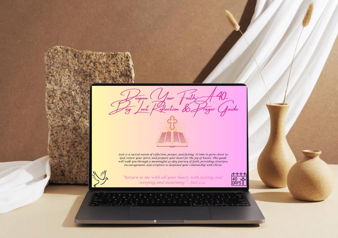 40-day Lent Prayer & Reflection Guide | Christian Devotional, Fasting ...
