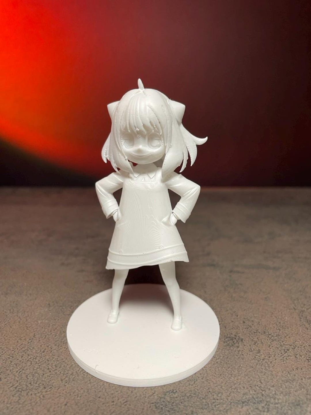 3D Printed Anime Miniature, Custom Anime Painting Set, Anime Drawing ...