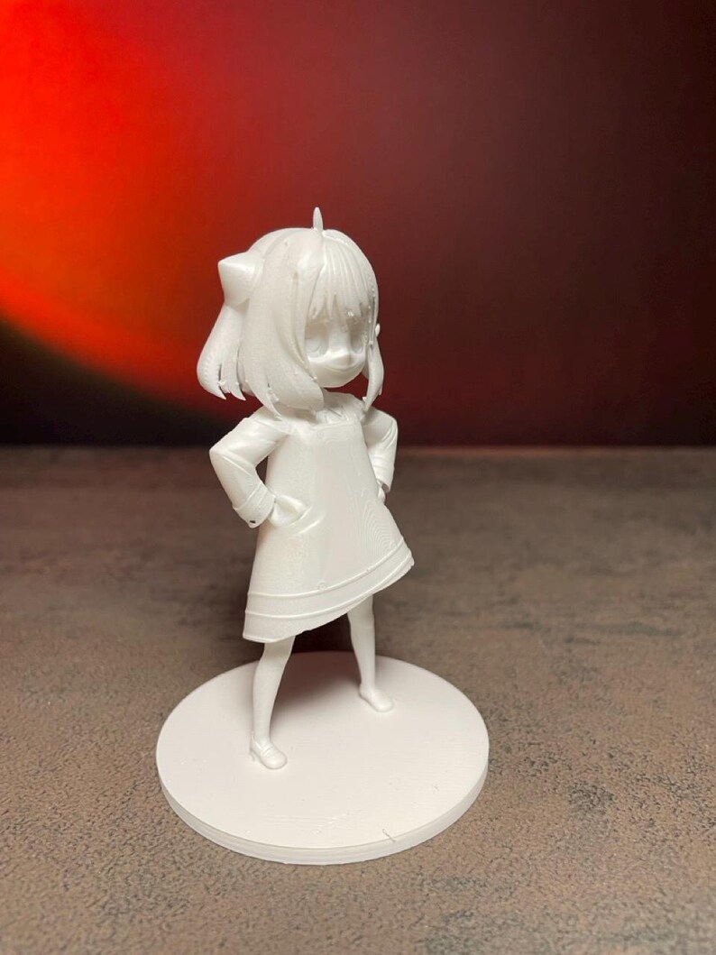 3D Printed Anime Miniature, Custom Anime Painting Set, Anime Drawing ...