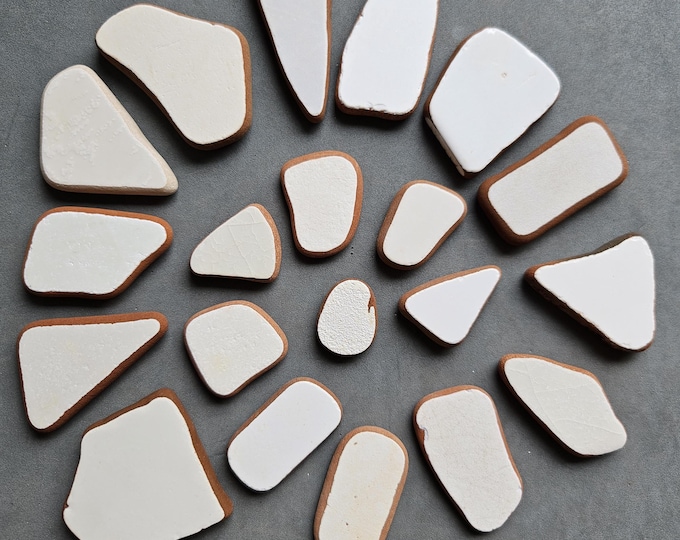 Blue Pottery Shards: Ceramic Tableware Pieces for Mosaics and Crafts - Etsy