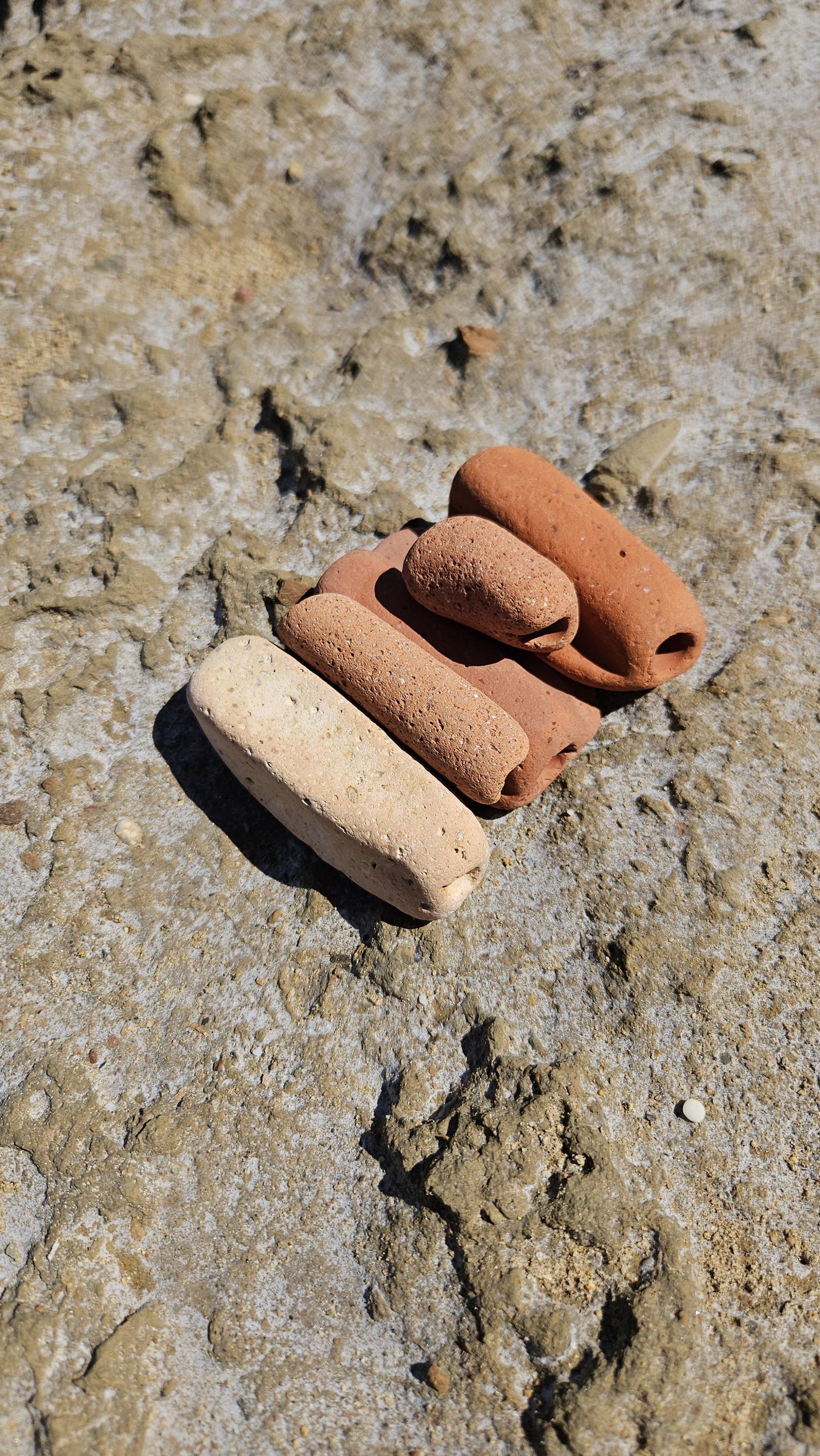 Genuine Sea Clay / Sea Terracotta Bulk / Beach Bricks With Holes / Clay ...