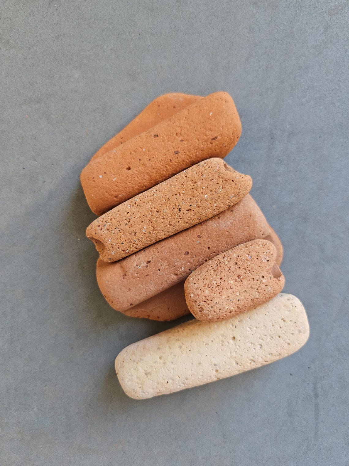 Genuine Sea Clay / Sea Terracotta Bulk / Beach Bricks With Holes / Clay ...