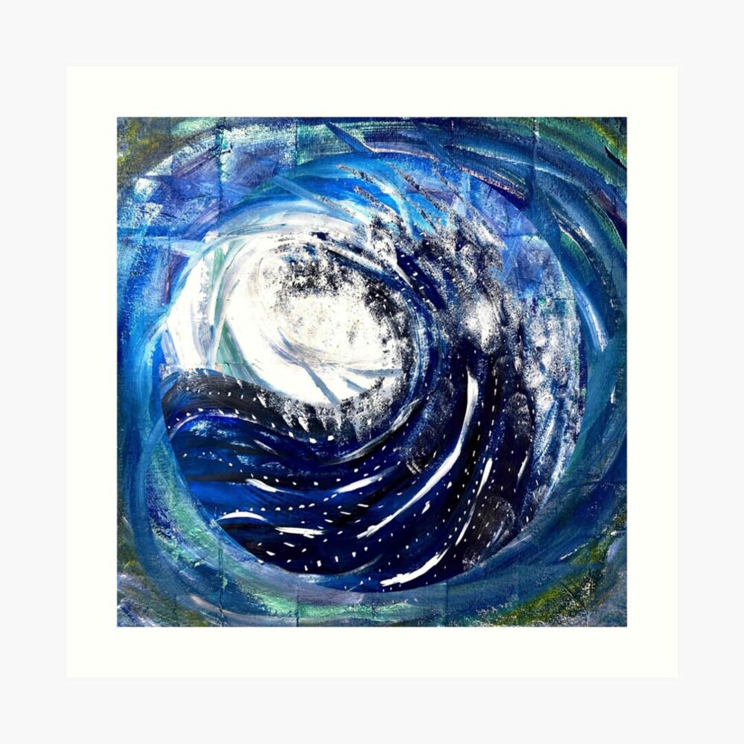 Spacey Sea Art Print - Etsy