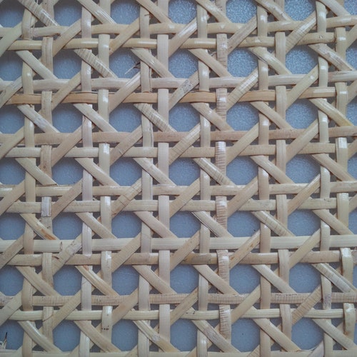 24 Width Herringbone Natural Rattan Mesh Premium Cane | Etsy