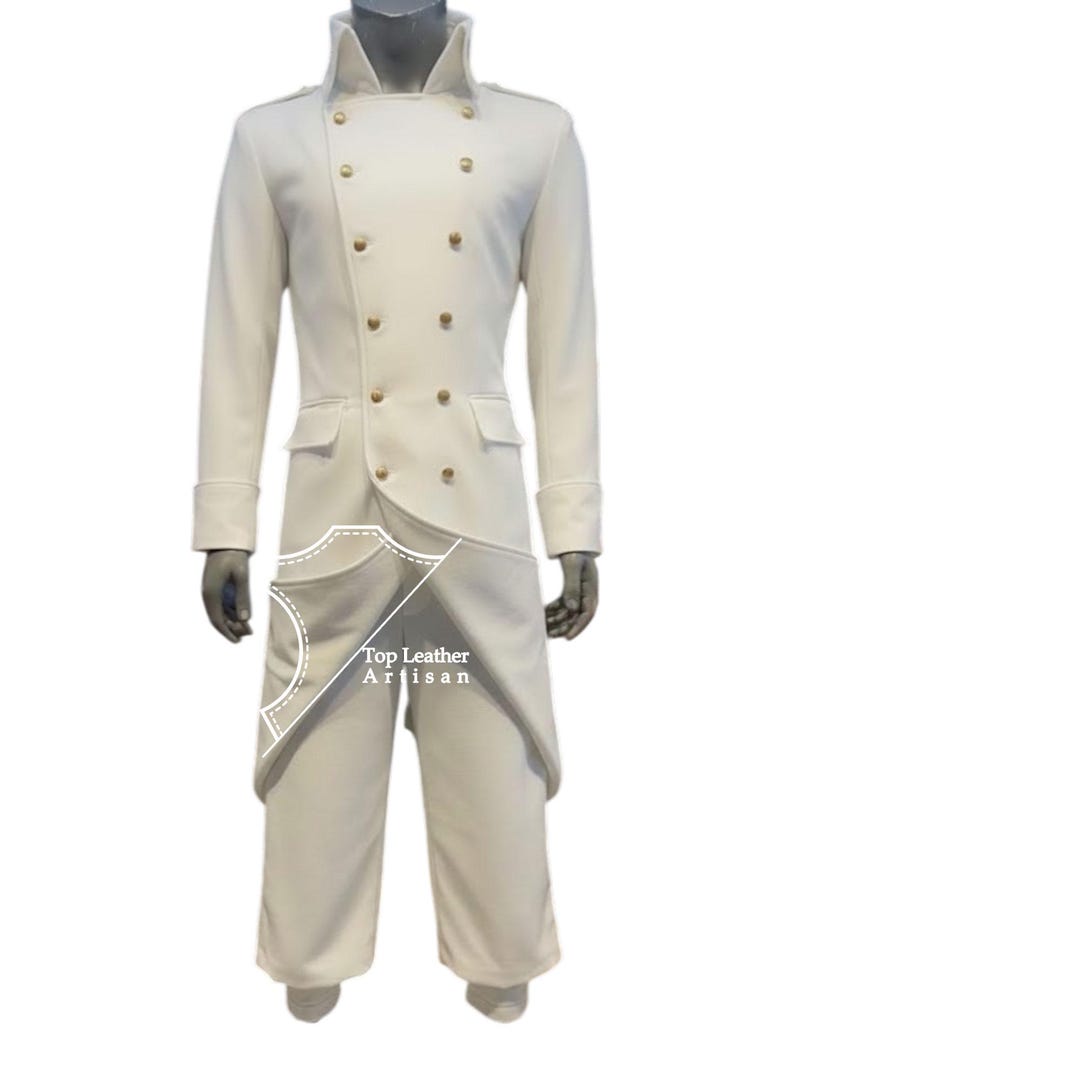 Warhammer 40k Cosplay: Death Korps of Krieg Costume - White Custom Size ...