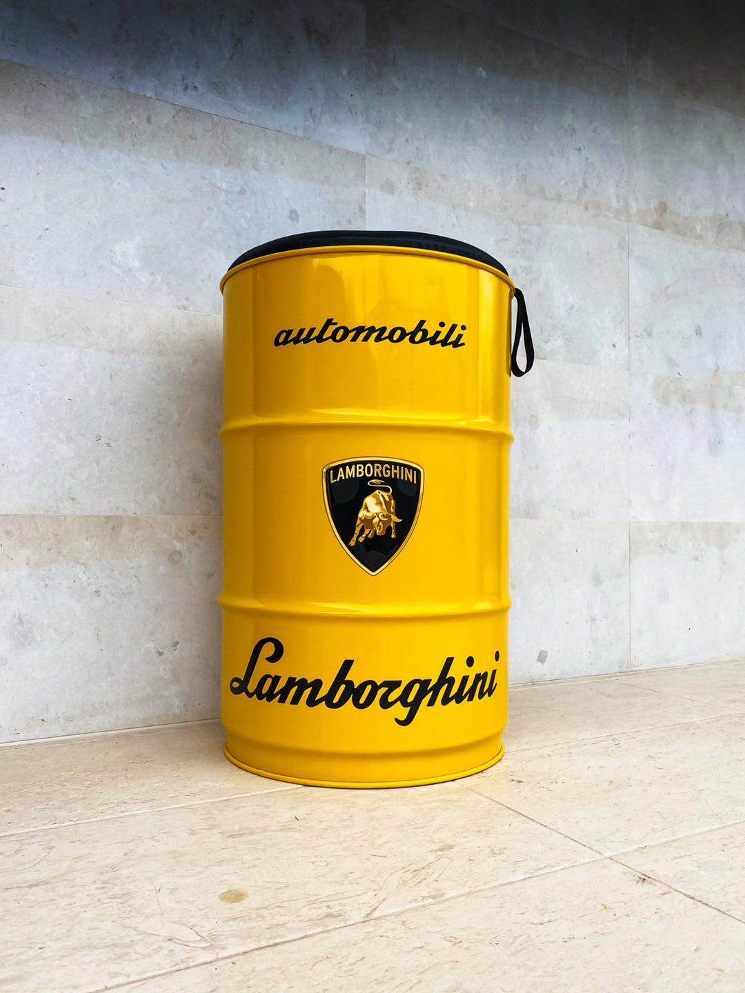 Lamborghini Yellow Barrel Chair - Etsy