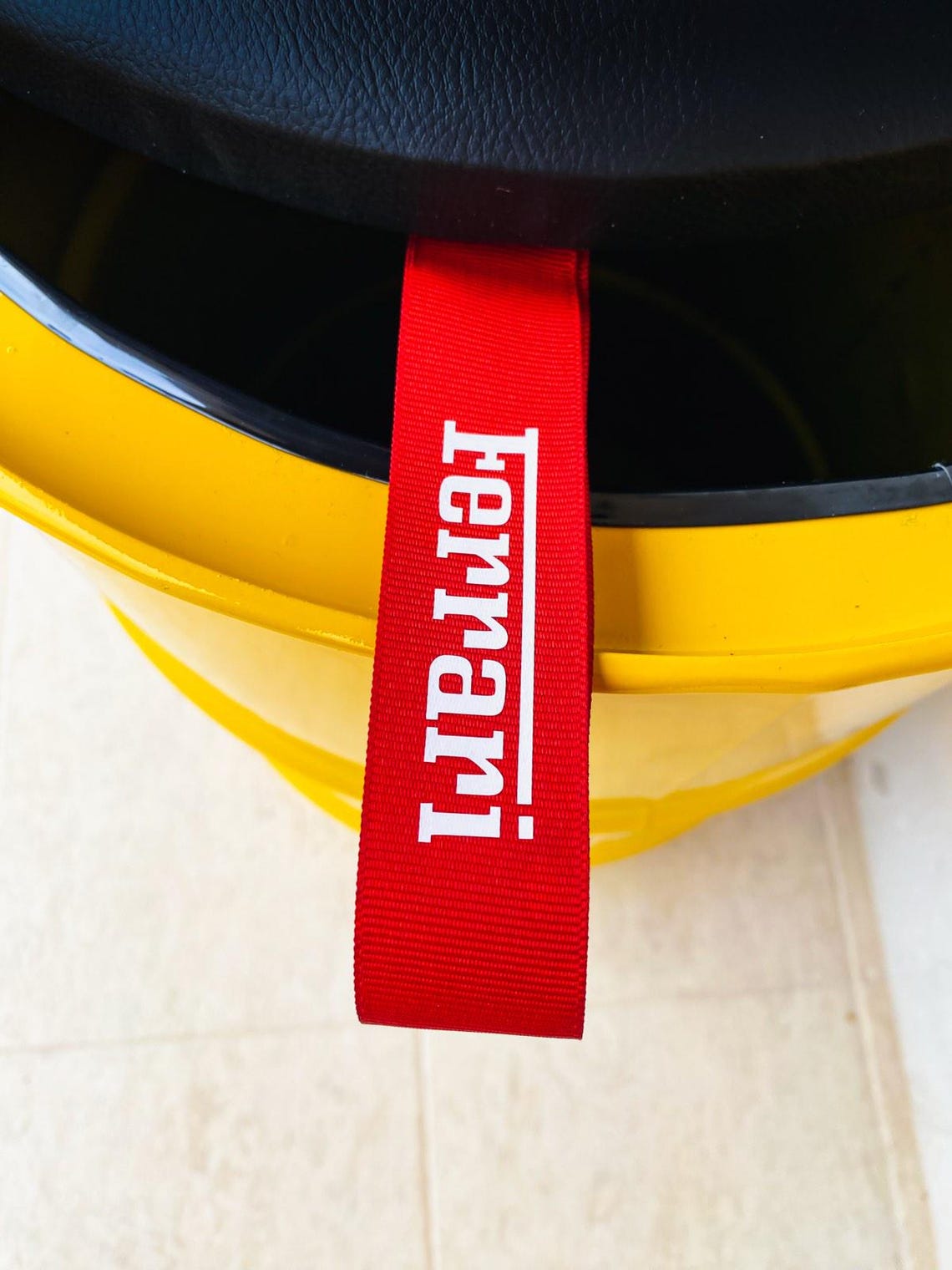 Ferrari Yellow Barrel Chair - Etsy