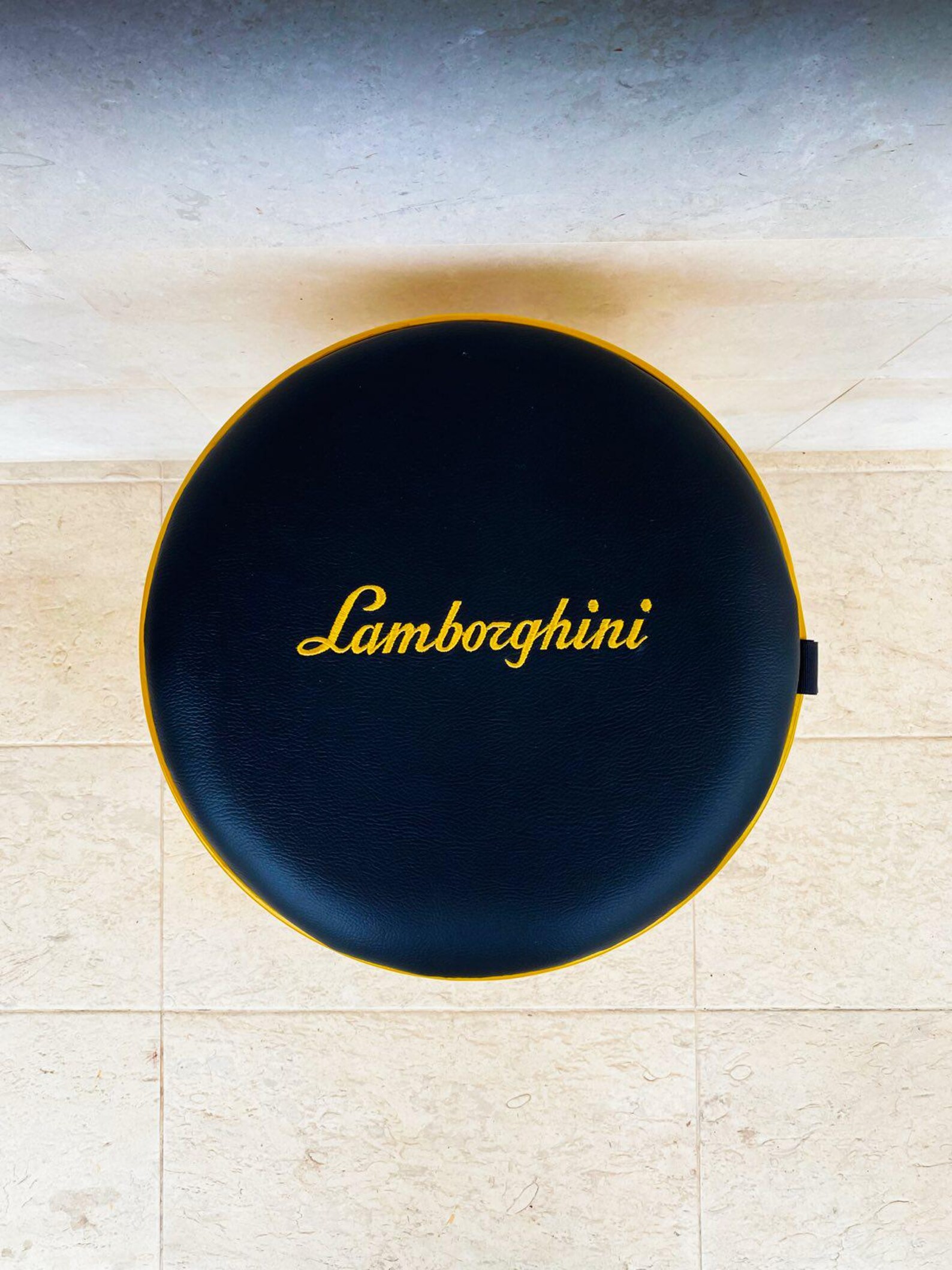 Lamborghini Yellow Barrel Chair - Etsy