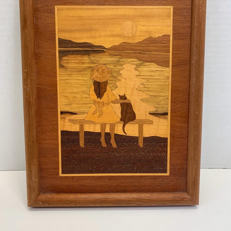 Wood Inlay Picture - Etsy