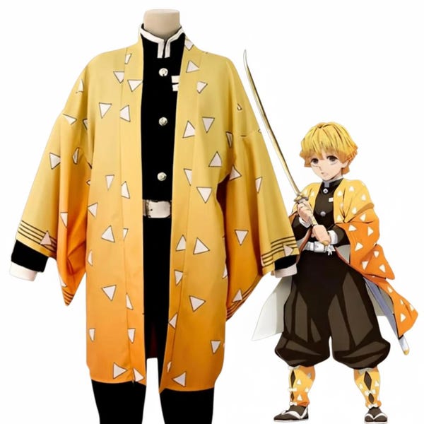 Zenitsu Kimono - Etsy