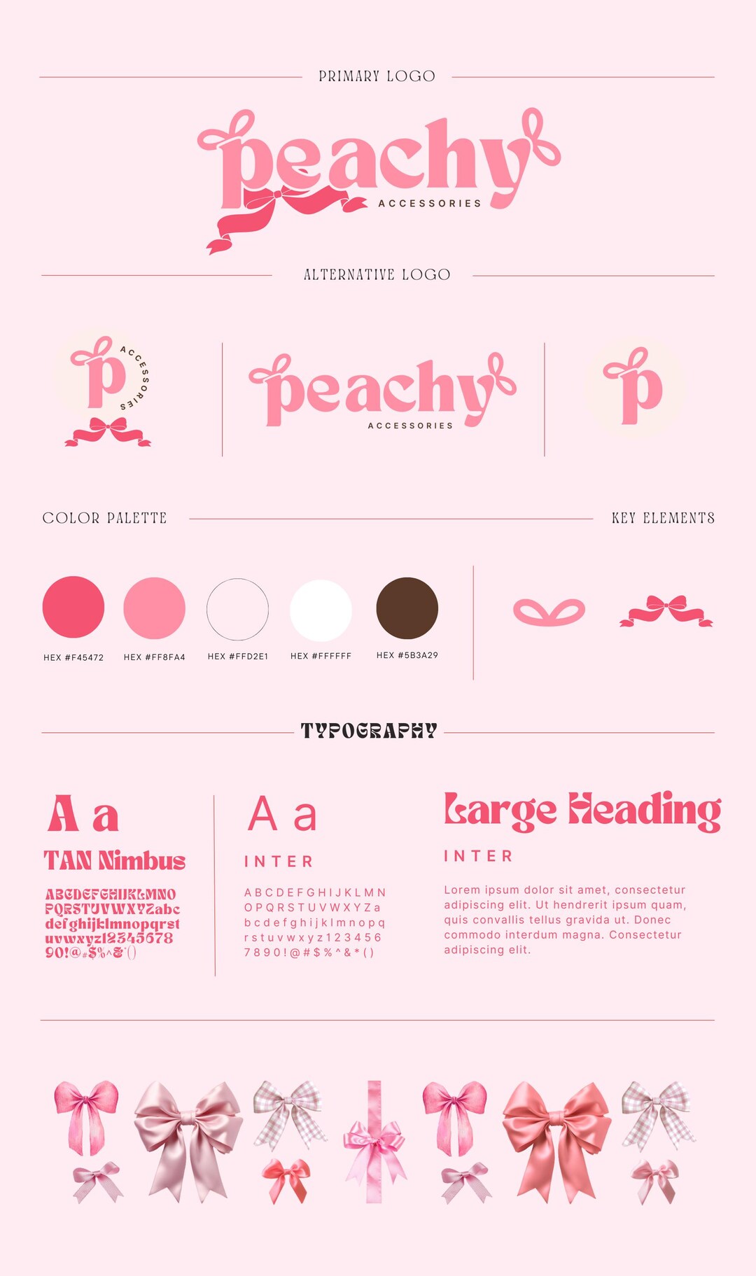 Pink Aesthetic Brand Kit | Pastel Aesthetic Logo & Branding Templates ...