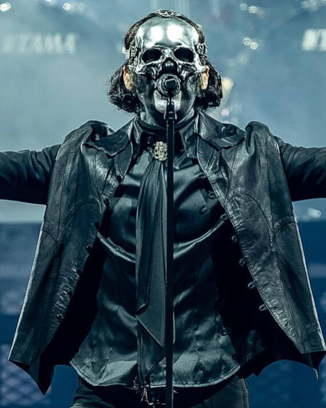 Ghost Band Pope V Leather Jacket | Goth Costume - Etsy