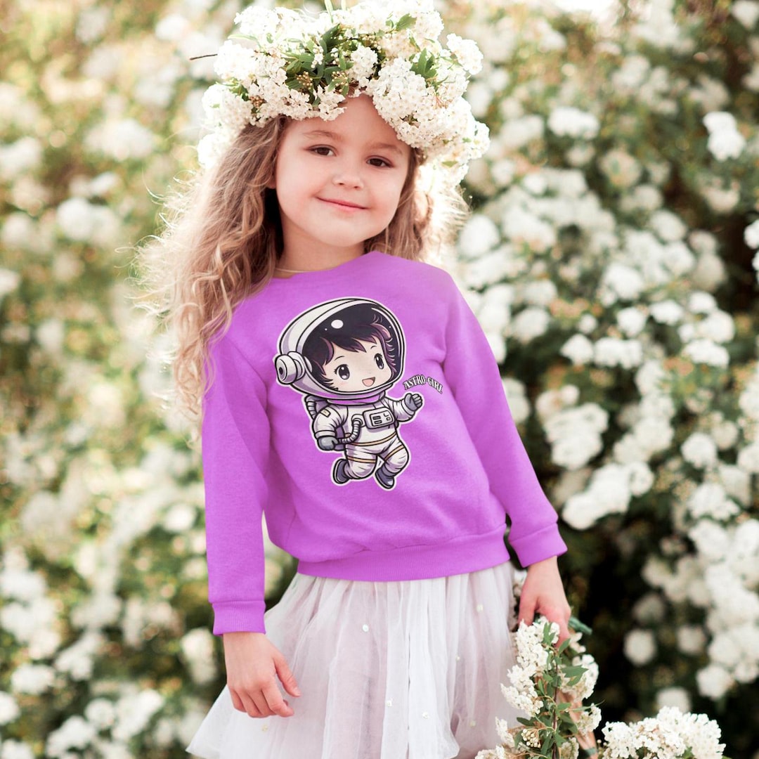 Cute Astro Girl PNG | Kawaii Space Girl Clipart | Chibi Astronaut ...