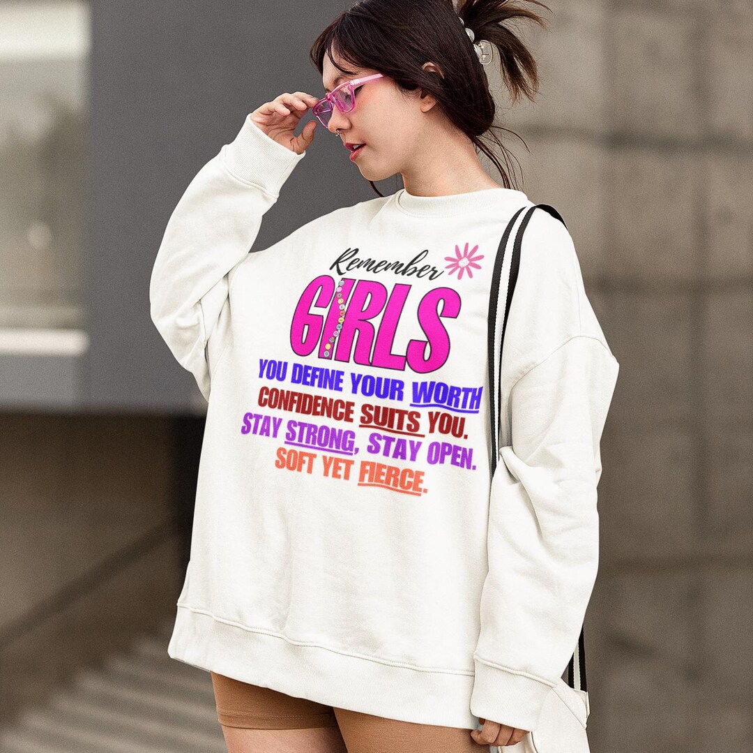 Inspirational Girl Quote PNG | Cute Feminine Sublimation Design ...
