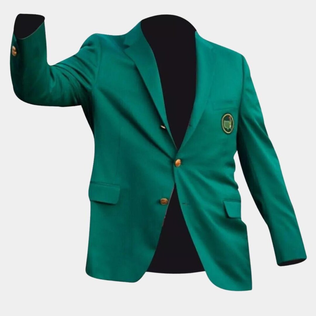 Men's Golf Tournament Blazer - Green Sports Coat, Gold Buttons - Etsy