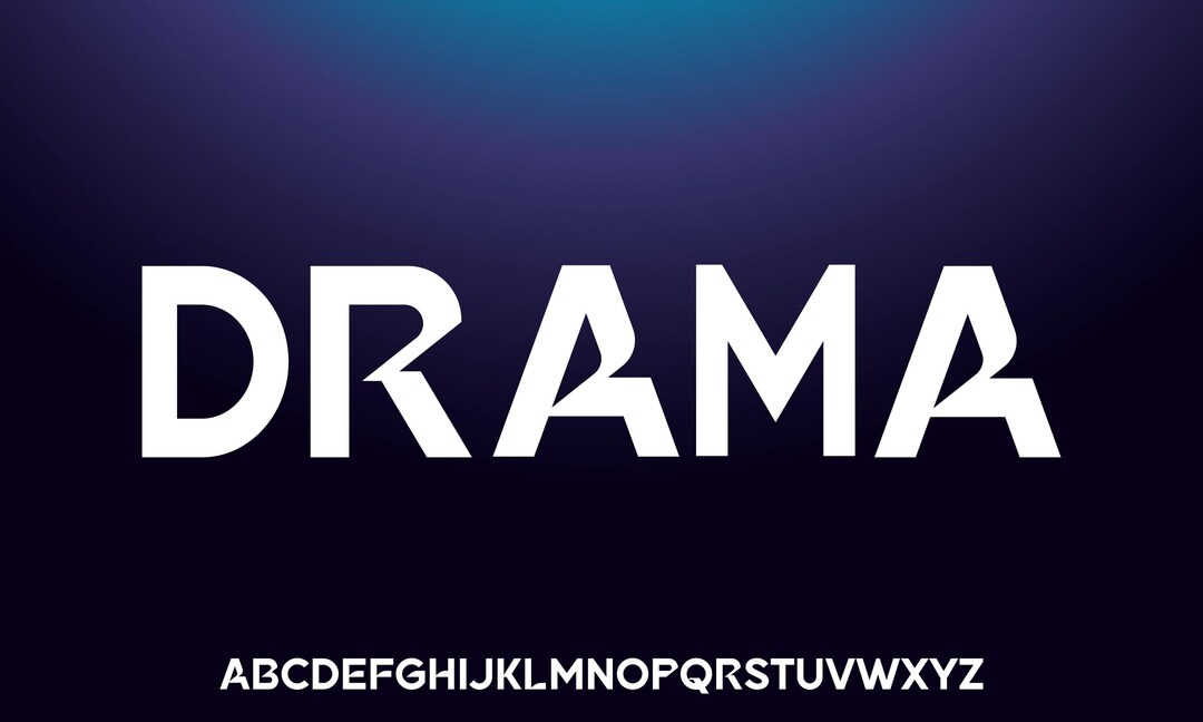 Creative Digital Modern Alphabet Fonts. Typography Technology ...