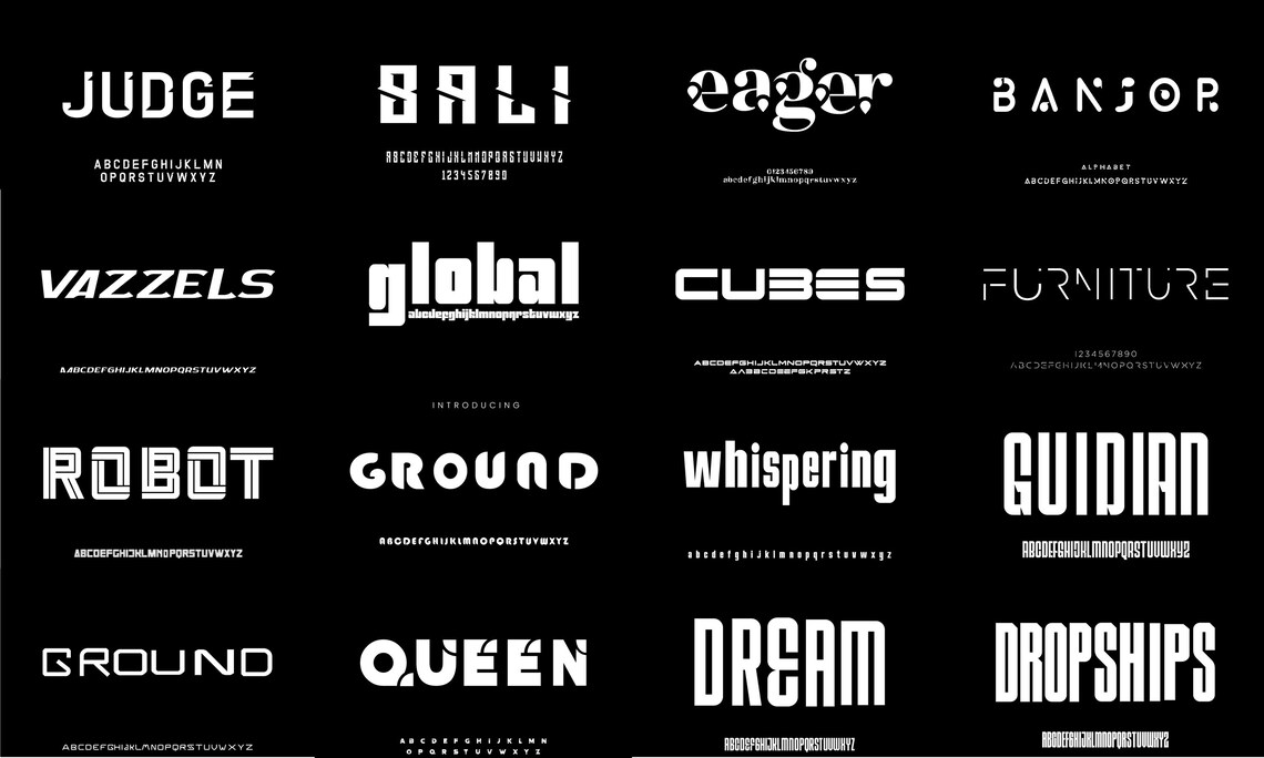 The Ultimate 41 Fonts, Font Bundle, Modern Font Bundle, Elegant Fonts ...